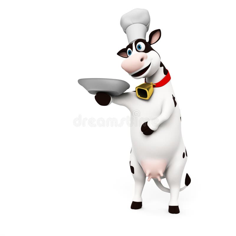Cow character stock illustration. Illustration of rural - 28989103