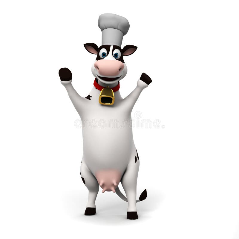 Cow character stock illustration. Illustration of ranch - 28989108