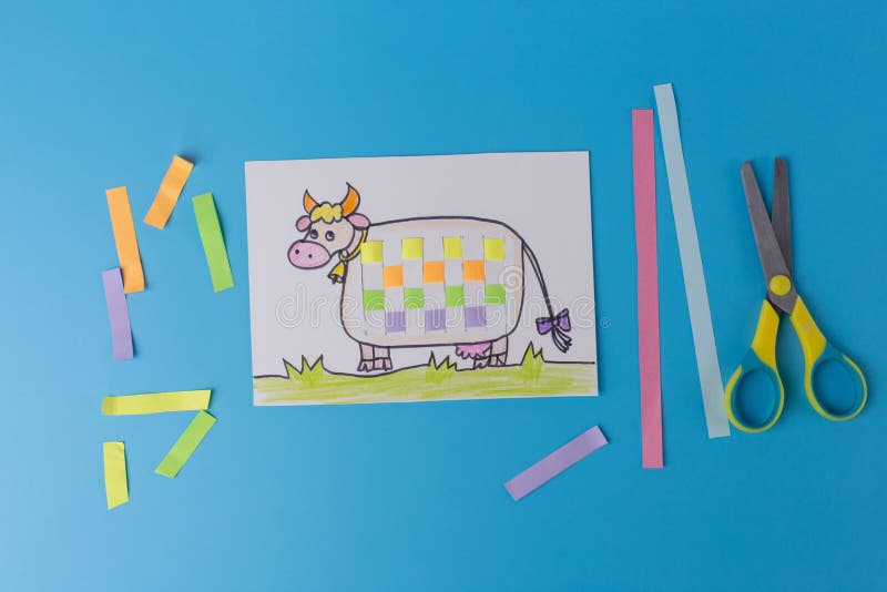 Cow Craft from Paper , DIY , Kindergarten and School Creativity Ideas ...
