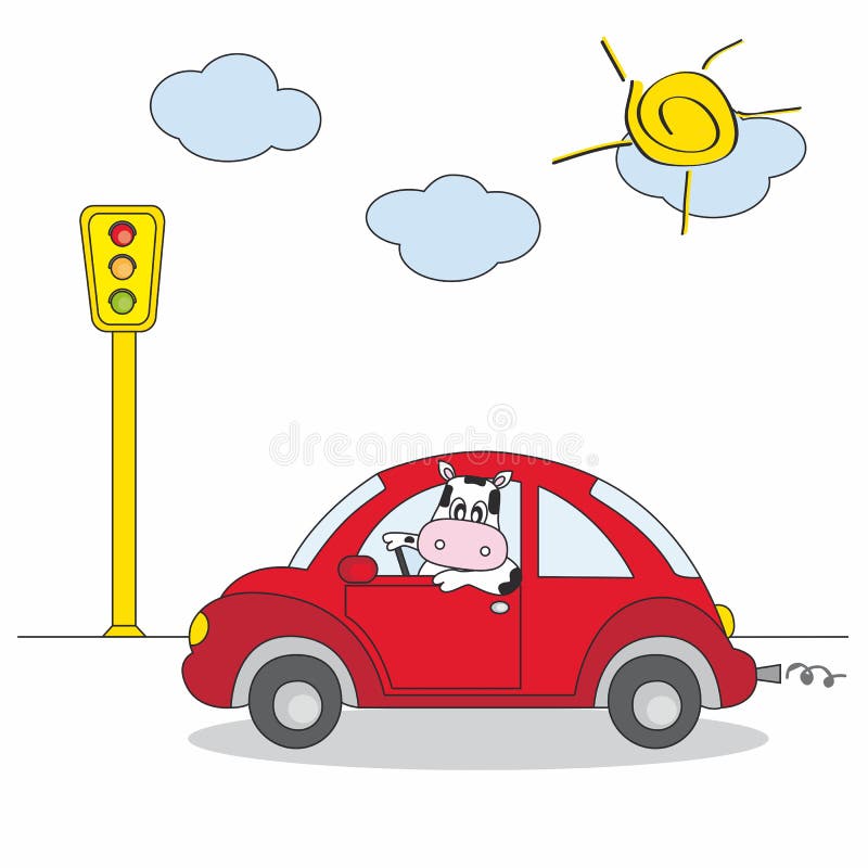 Animal Driving Car Stock Illustrations – 6,797 Animal Driving Car Stock ...