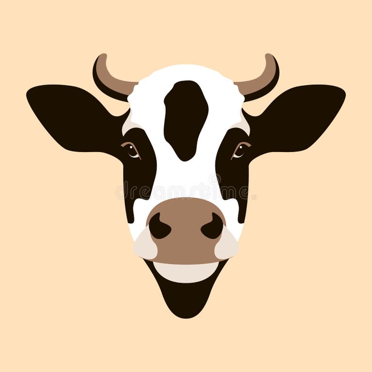 Cow Face Stock Illustrations – 28,909 Cow Face Stock Illustrations ...