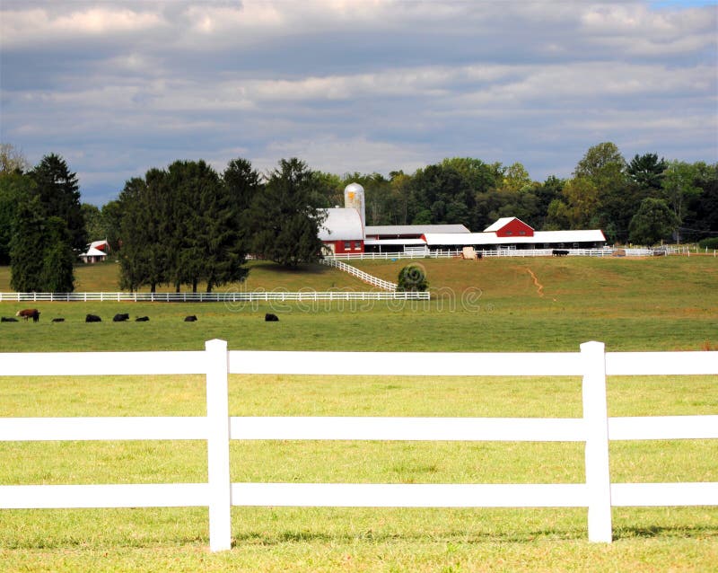 Red Barn stock photo. Image of barn, nature, windmills - 121400