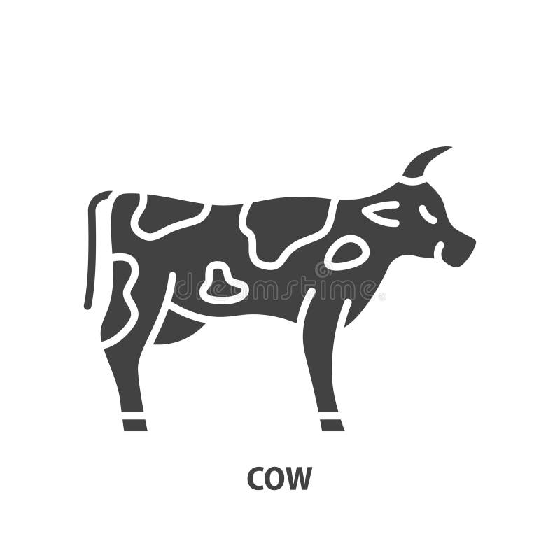 Icon for cattle stock illustration. Illustration of chickenvector ...