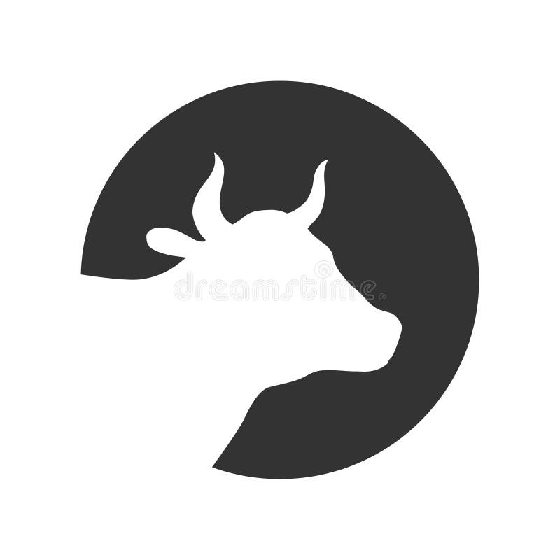 Cartoon Circle Label Cow Stock Illustrations – 317 Cartoon Circle Label ...