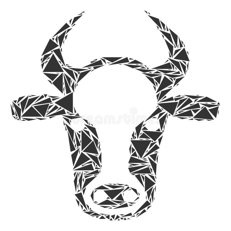 Abstract Triangle Cow Head Stock Illustrations – 279 Abstract Triangle ...