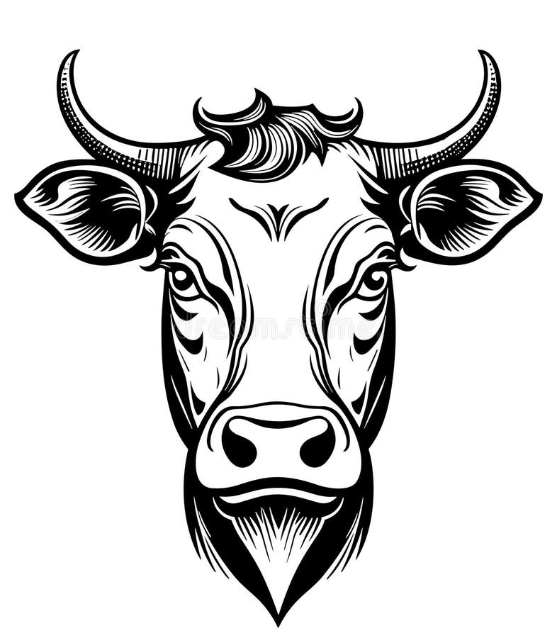 Cowhead Stock Illustrations – 30 Cowhead Stock Illustrations, Vectors ...