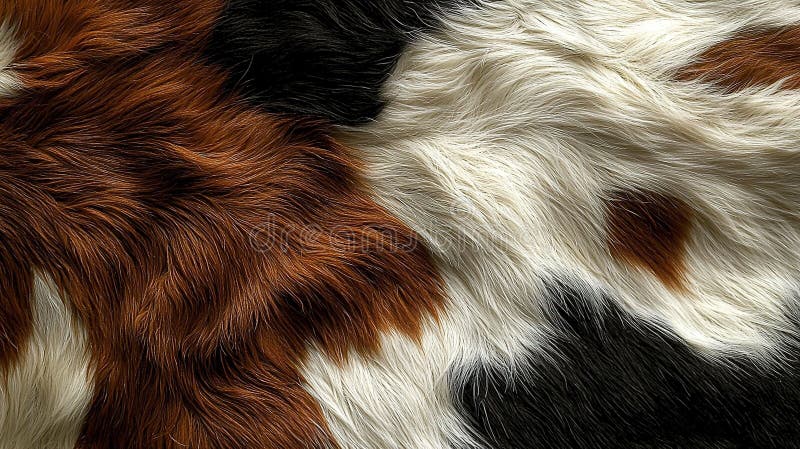 Cow Hide Texture. Generative Ai Image Stock Photo - Image of pattern ...