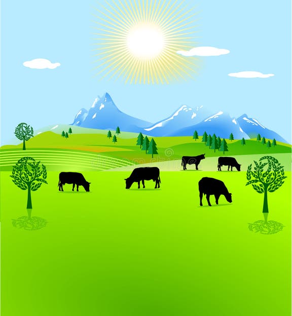 Pasture Stock Illustrations – 172,462 Pasture Stock Illustrations ...