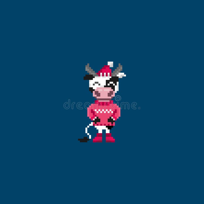 Cow Pixel Stock Illustrations – 979 Cow Pixel Stock Illustrations ...