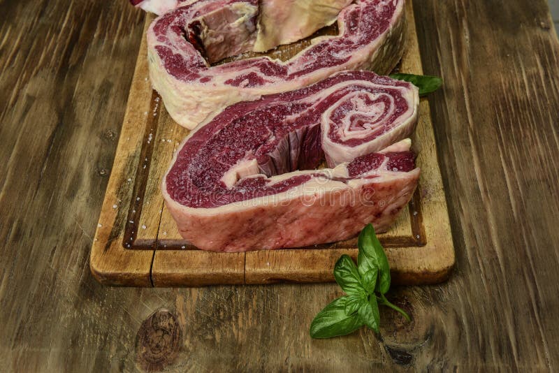 Cow Ribs Presented on the Table, Stock Photo - Image of beef, meat ...