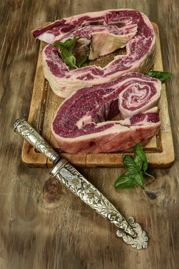 Cow Ribs Presented on the Table, Stock Image - Image of ribbs ...