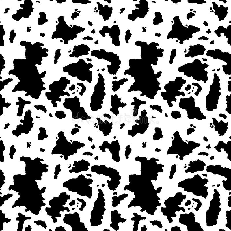 Cow hide pattern stock vector. Illustration of seamless - 44798686