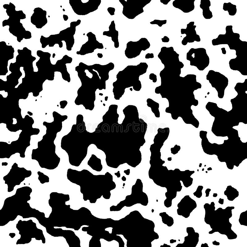Cow skin spots pattern stock vector. Illustration of texture - 255972551