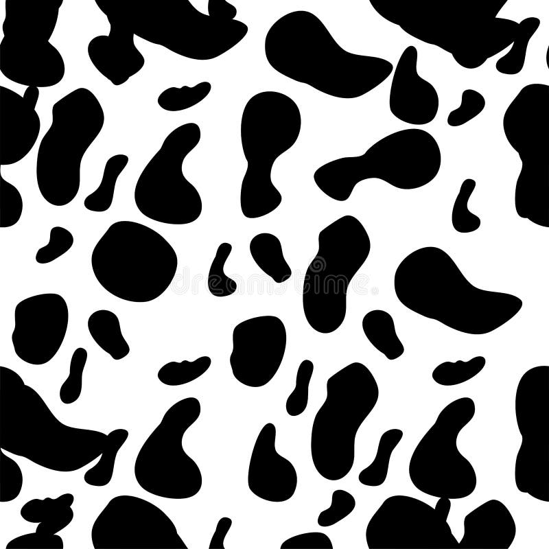 Cow Spots Seamless Pattern. Endless Texture Wallpaper,printing on ...