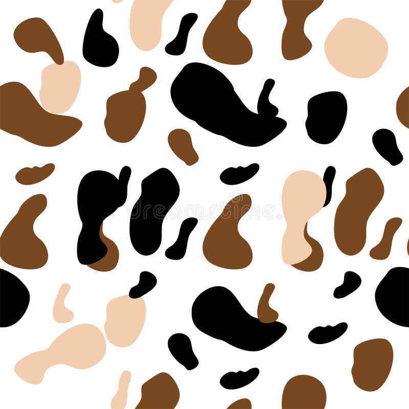 Cow Spots Seamless Pattern. Endless Texture Wallpaper,printing on ...