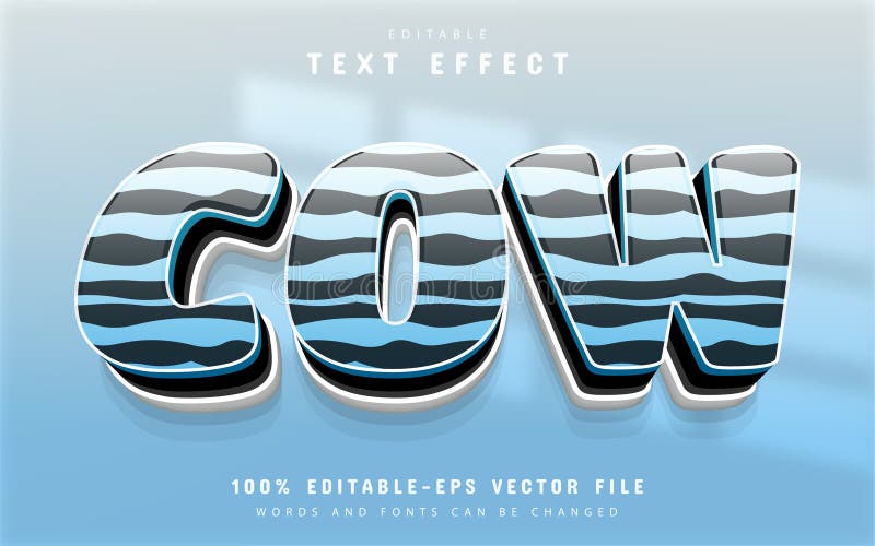 Editable Text Cow Stock Illustrations – 212 Editable Text Cow Stock ...