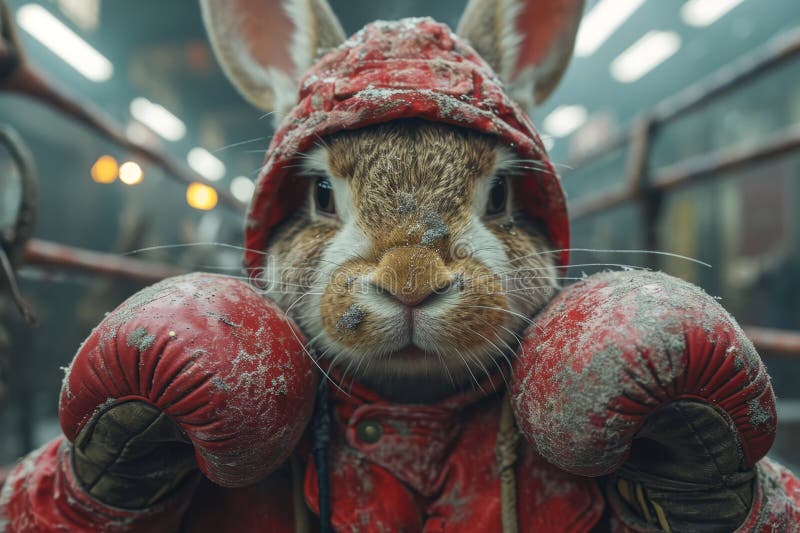 Rabbit Boxing Stock Illustrations – 152 Rabbit Boxing Stock ...