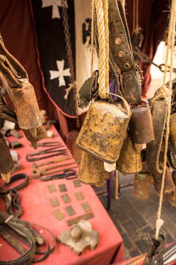 Cowbells stock photo. Image of vertical, decorative, craftmanship ...
