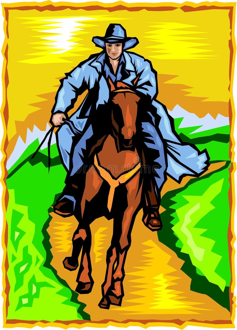 Cowboy Barbed Wire Stock Illustrations – 69 Cowboy Barbed Wire Stock ...