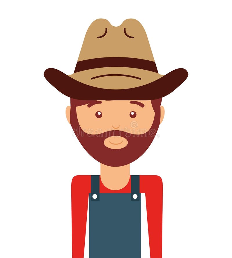 Avatar Cowboy Colored Icon. Wild West Icons Universal Set for Web and ...