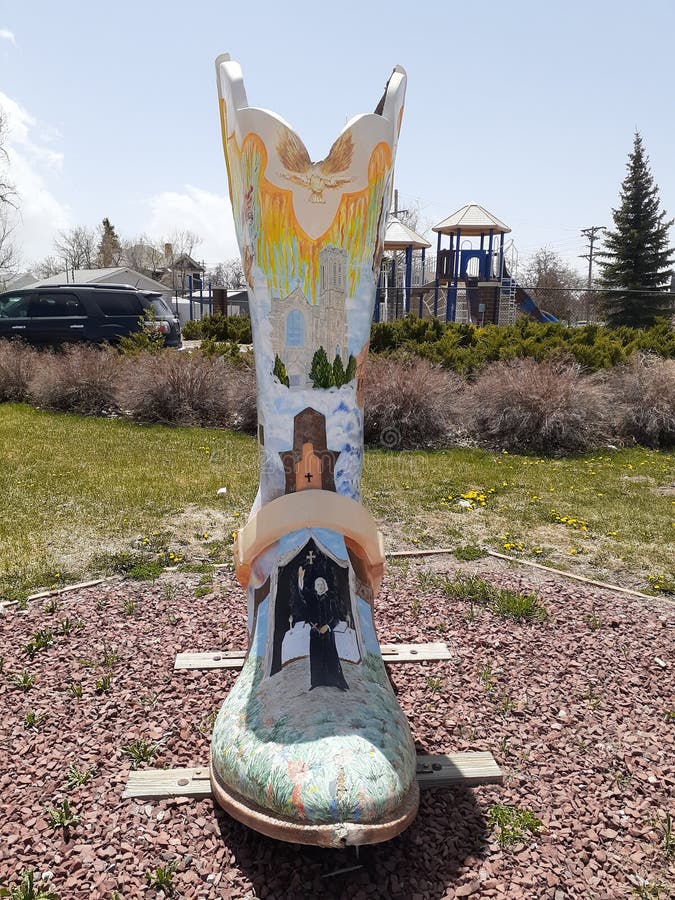 Cowboy Boot by St Mary& X27;s Catholic School Cheyenne, Wyoming ...