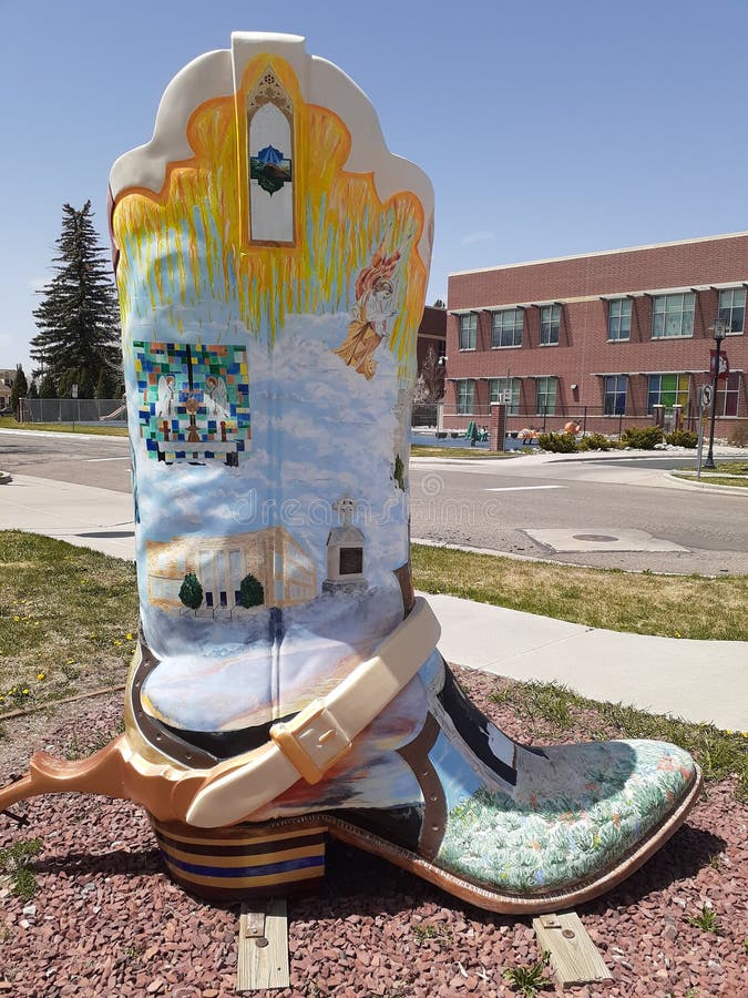 Cowboy Boot by St Mary& X27;s Catholic School Cheyenne, Wyoming ...