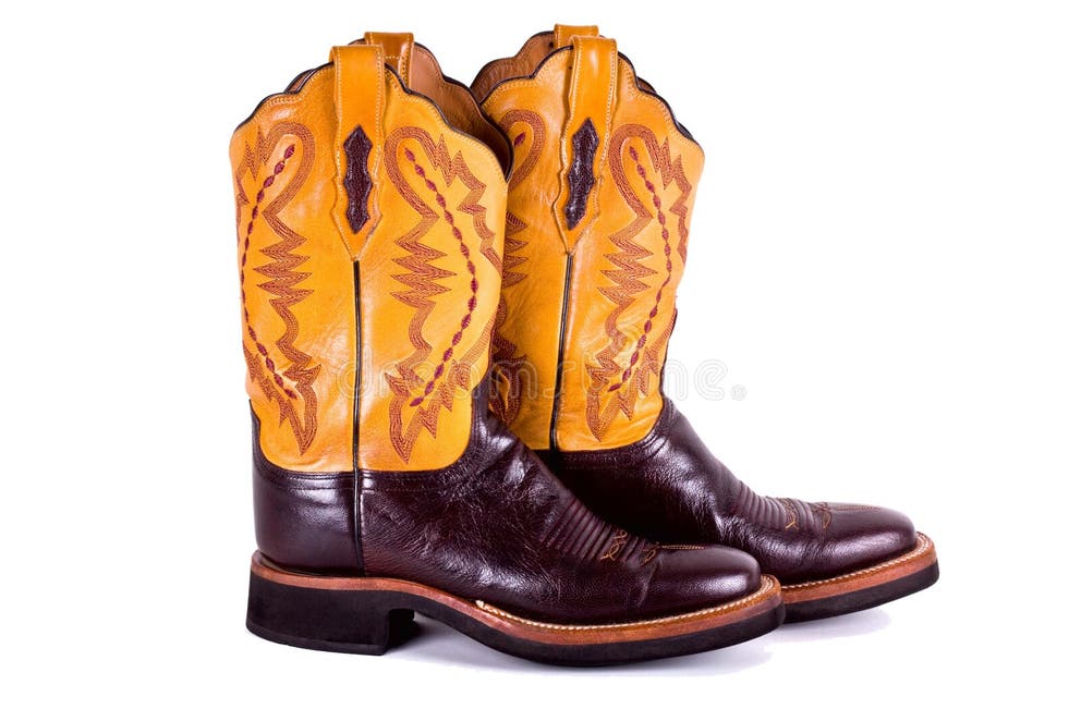 Cowboy boots. stock photo. Image of design, country, pair - 11611630