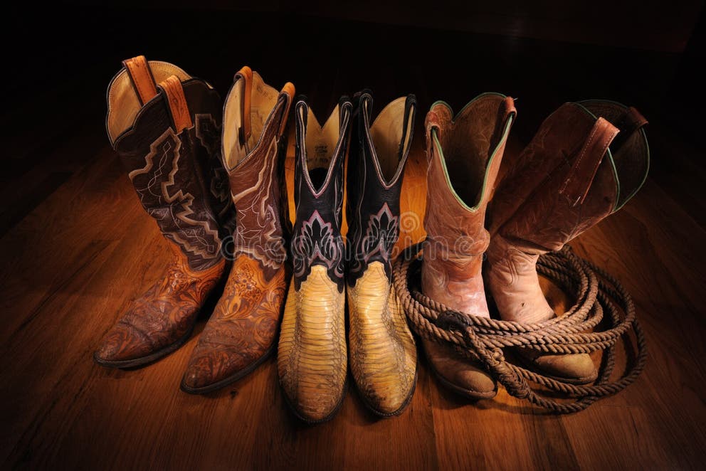 Cowboy Boots stock photo. Image of ranger, rope, utah - 16123154