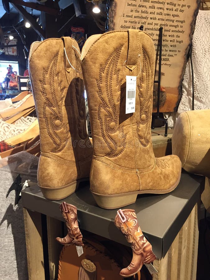 Cowboy Boots editorial stock image. Image of horizontal - 95702514