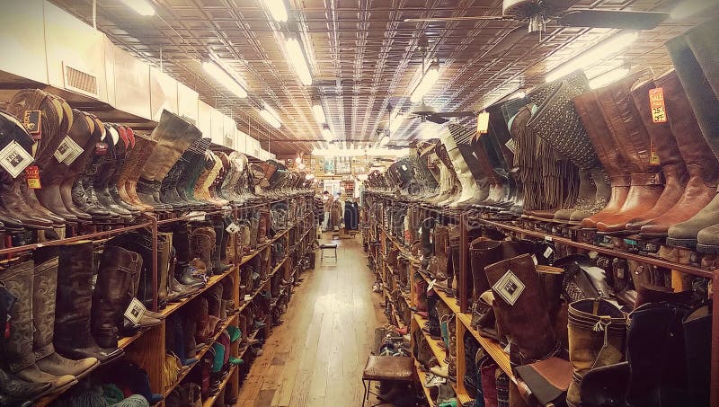 Cowboy Boots editorial stock image. Image of cowboy, large - 48556584