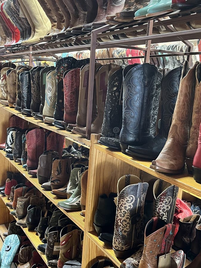 Cowboy Boots editorial photography. Image of boots, rows - 274666337