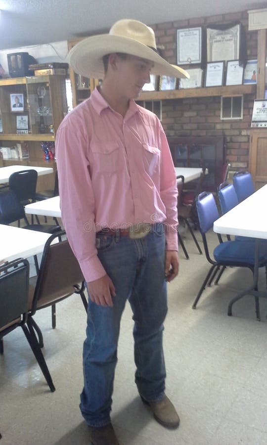 Cowboy editorial image. Image of wear, cowboy, pink, pose - 53805350