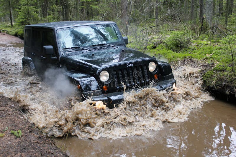 Cowboy de jeep en Russie photographie éditorial. Image du cowboy - 47504707