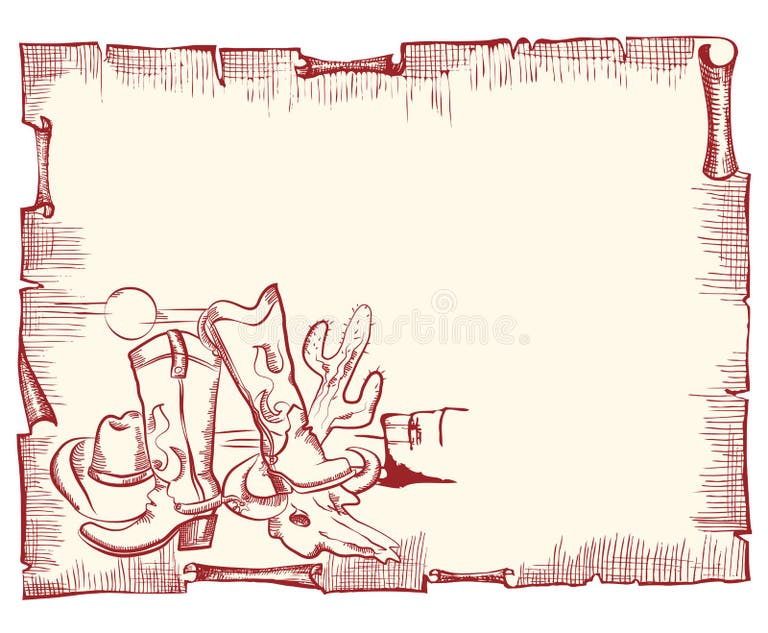Western Scroll Stock Illustrations – 1,773 Western Scroll Stock ...