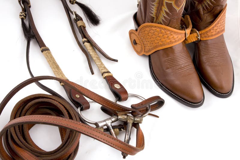 Cowboy gear stock photo. Image of western, cowboy, reins - 5886548