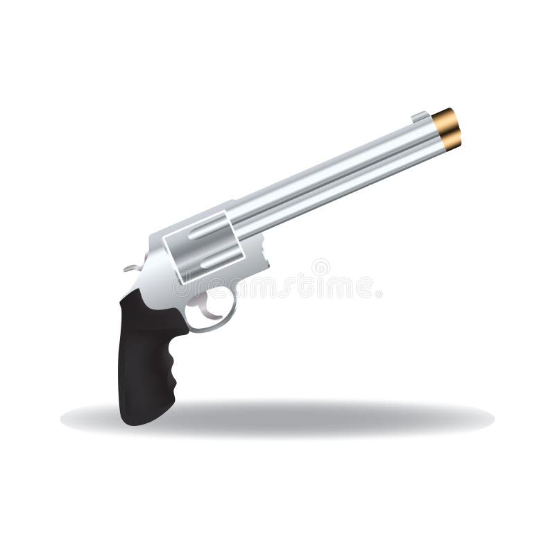 Cowboy Gun. Vector Illustration Decorative Design Stock Vector ...