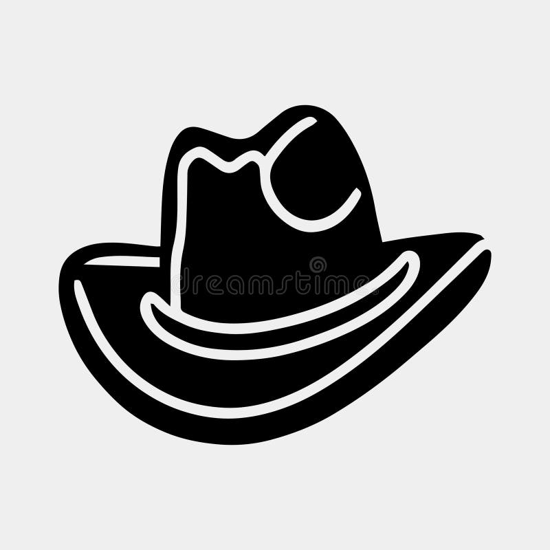 Cowboy Hat Vector Illustration Isolated Stock Vector - Illustration of ...