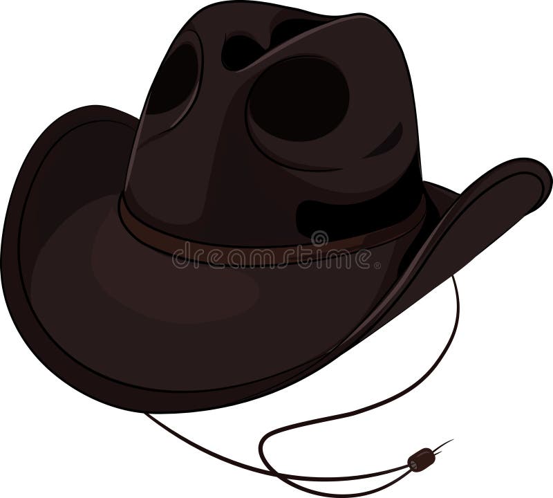 Cowboy hat stock illustration. Illustration of outdoor - 77174950
