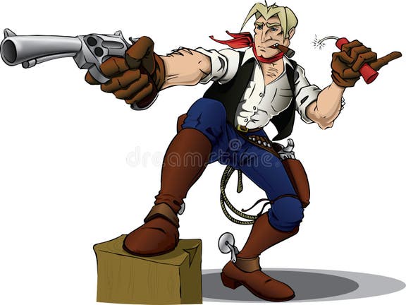 Gunslinger Stock Illustrations – 1,334 Gunslinger Stock Illustrations ...