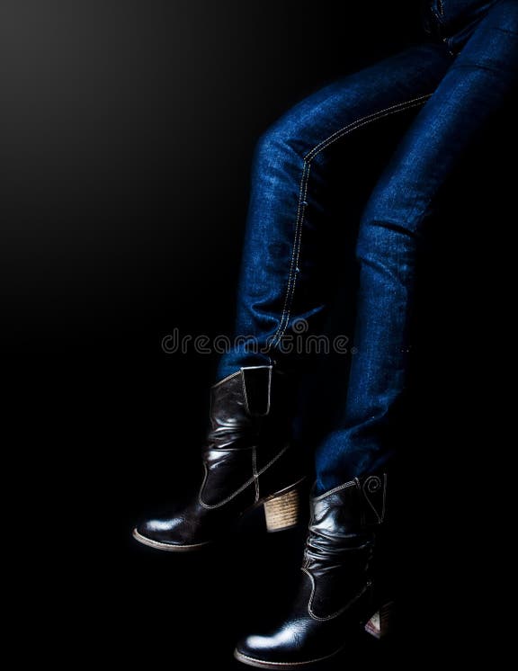 Cowboy legs stock photo. Image of adult, leggy, long, leisure - 8561654