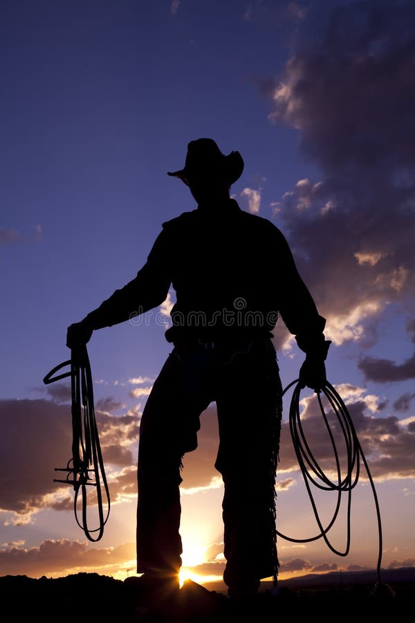 Cowboy with rope in air stock photo. Image of america - 19491168