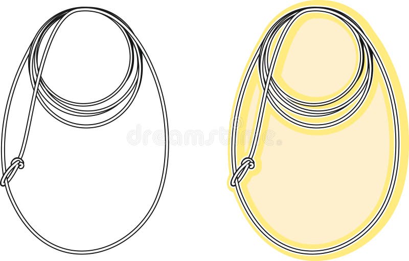 Cowboy Rope Twisted into a Circle with a Lasso Forming a Frame with an ...