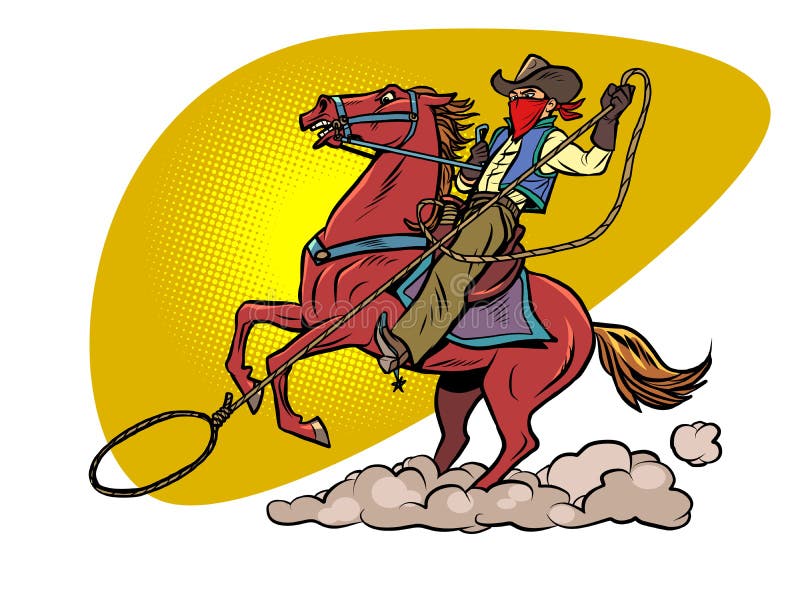 Siluetta Di Un Cowboy a Cavallo Illustrazione Di Vettore Illustrazione ... Siluetta Di Un Cowboy a Cavallo Illustrazione Di Vettore Illustrazione ...