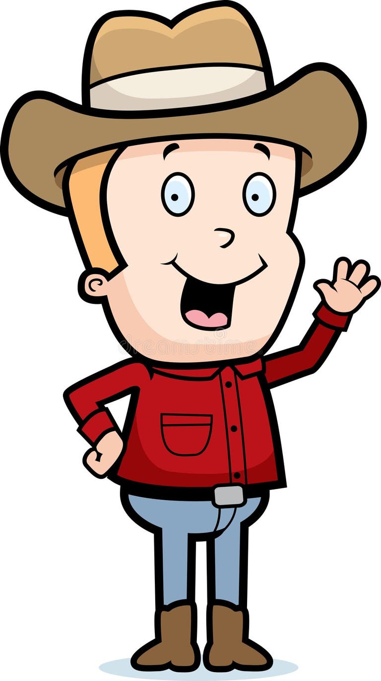 Cowboy Waving Stock Illustrations – 454 Cowboy Waving Stock ...