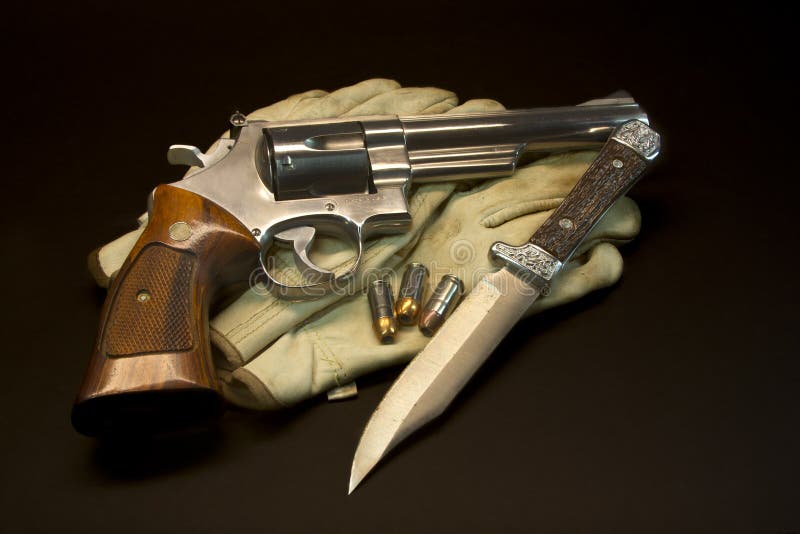 Cowboy Way stock image. Image of stainless, magnum, smith - 6177237