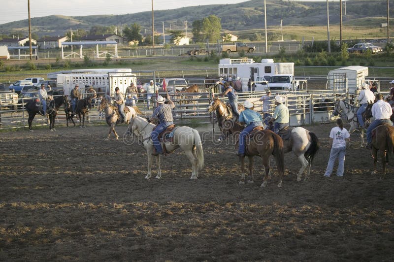 Empty rodeo arena stock photo. Image of arena, brown - 13240228