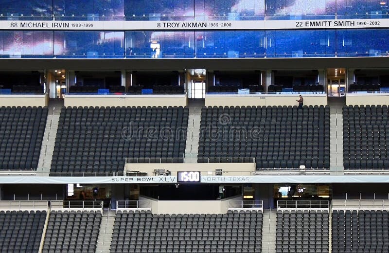 Cowboys Stadium Broadcast Booth Editorial Stock Photo - Image of ...