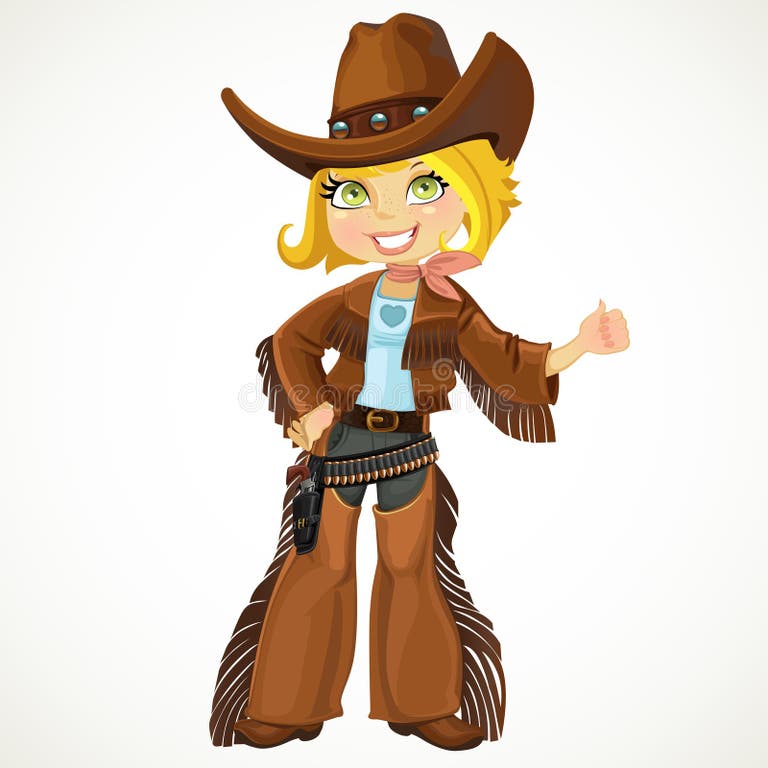 Sexy Cowgirl Gun Stock Illustrations 61 Sexy Cowgirl Gun Stock