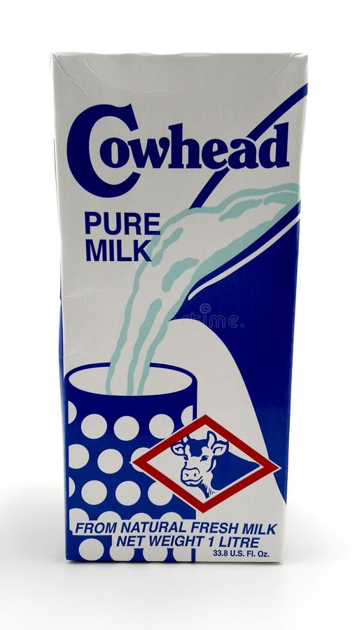 Cowhead Pure Milk in Manila, Philippines Editorial Stock Photo - Image ...
