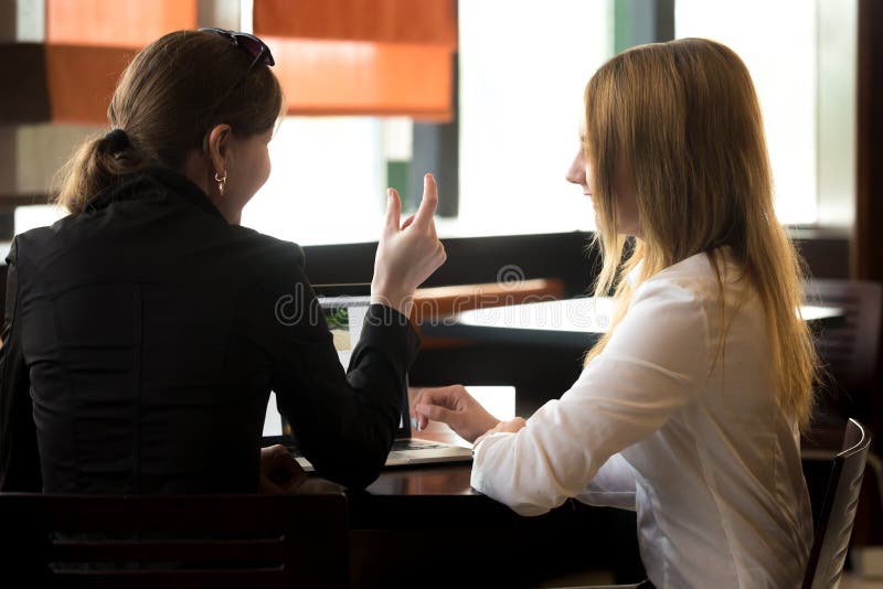 Coworkers Laughing Together Stock Image Image Of Communication